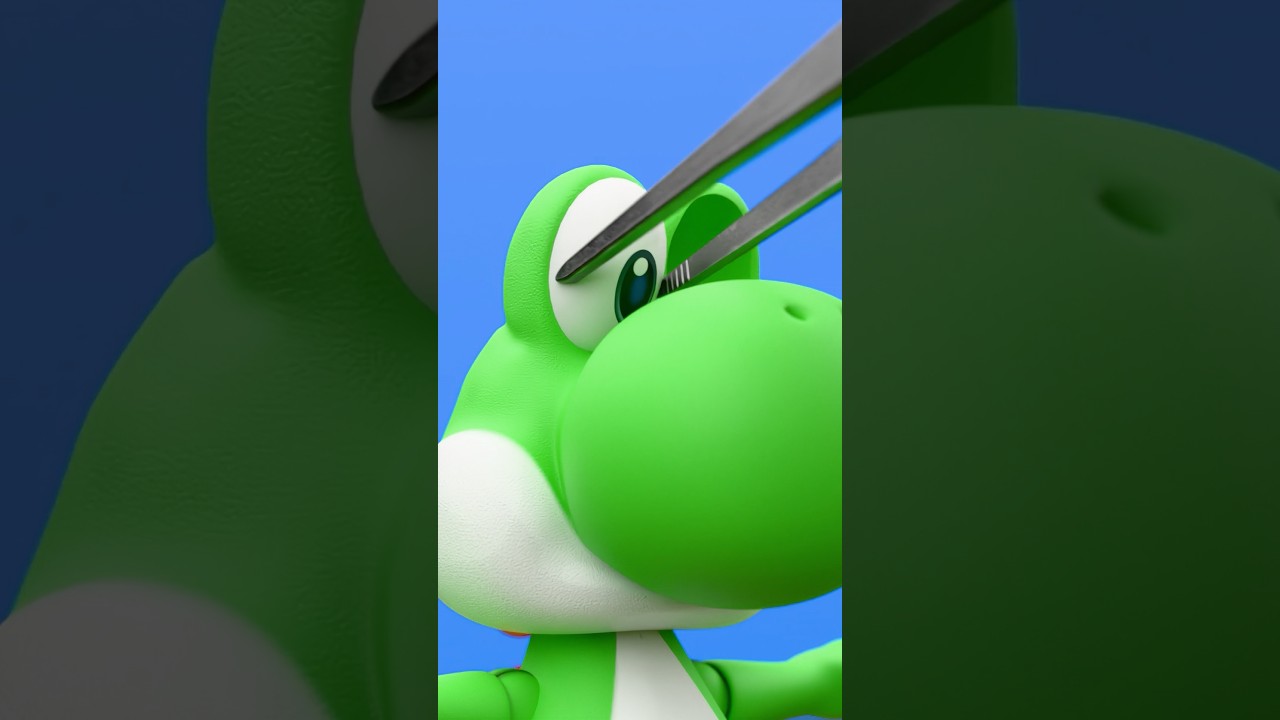 Yoshi assembly from Super Mario!