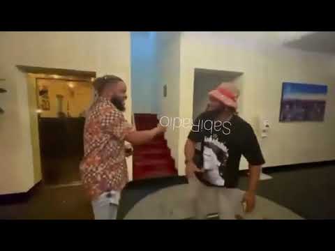 Watch Funny Moment BBN Winner, Whitemoney Meets Slimcase