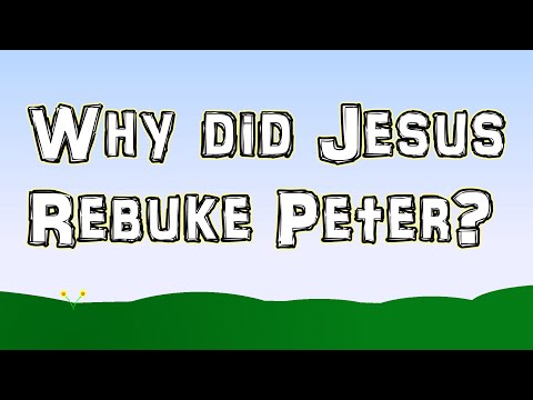 The DWR Sunday Religious Disservice – Why Did Jesus Rebuke Peter ...
