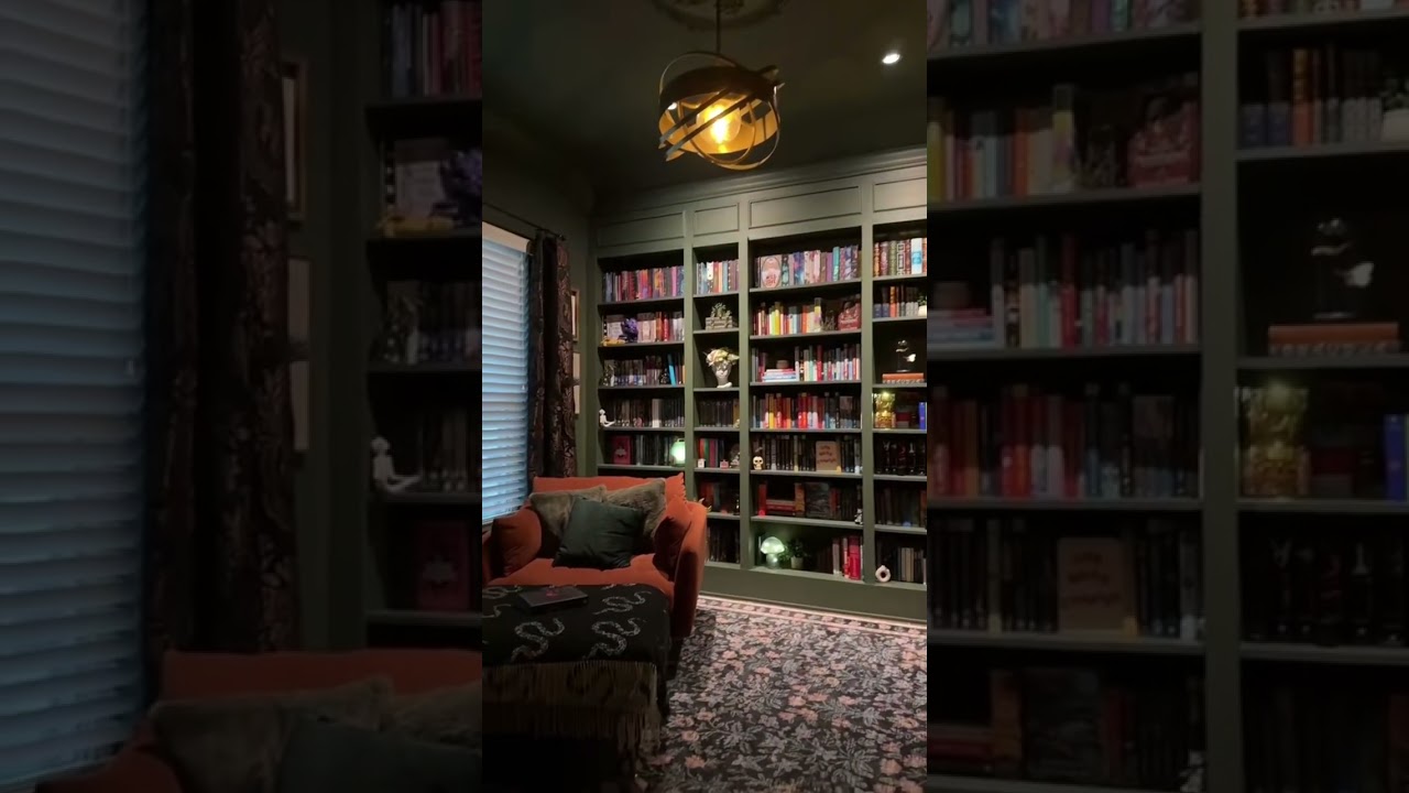 My little home library! #library #homelibrary #bookshelf #diybookshelves #booktube #books