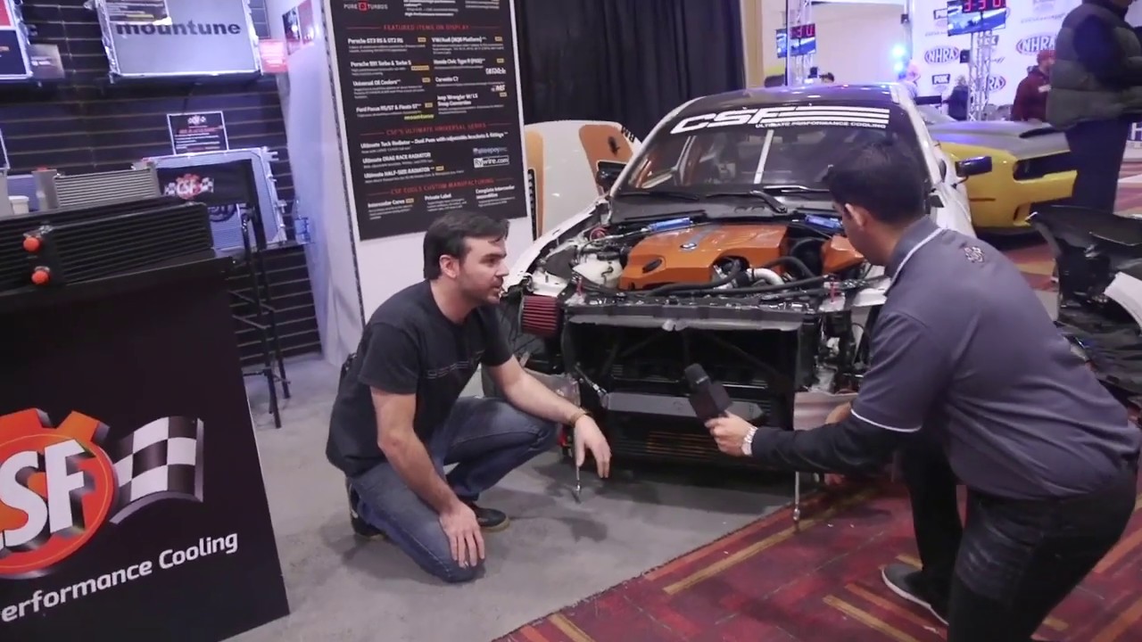 CSF Cooling :  4 piece Race-Spec Cooling Package for BMW F87 M2 / 235IR (N55) @ PRI 2018 w/ Tyspeed