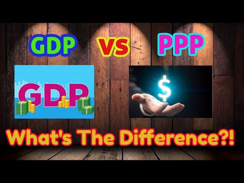 GDP vs PPP (What's The Difference?)