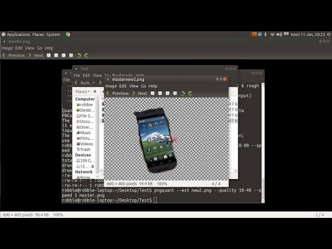 Compress PNG Images Up To 80% While Keeping Transparency With pngquant