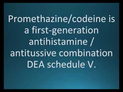 How to pronounce promethazine with codeine (Phenergan w/codeine) (Memorizing Pharmacology Flashcard)