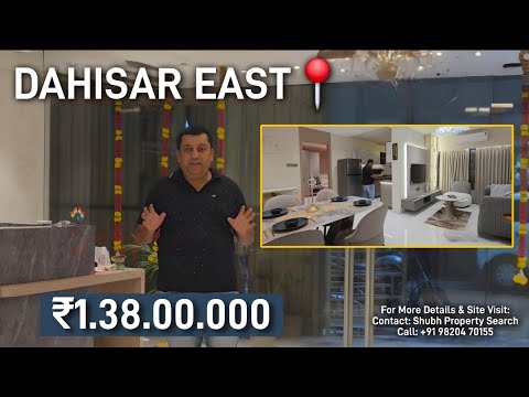 2 BHK Flat for Sale in Dahisar East | Just ₹1.38 Cr++ | Near Metro & Highway! #2bhkforsale #2bhkflat