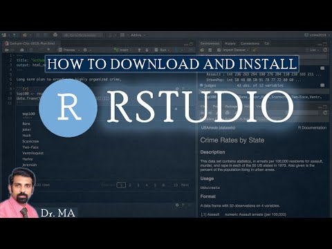 RStudio (2024) - Free Download and Install RStudio Along with R - Complete Guide for Beginners