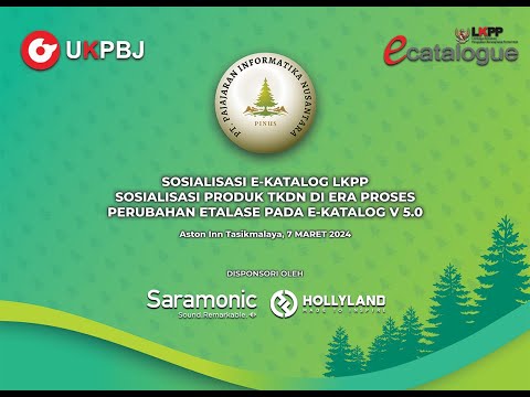 SOSIALISASI E-KATALOG LKPP