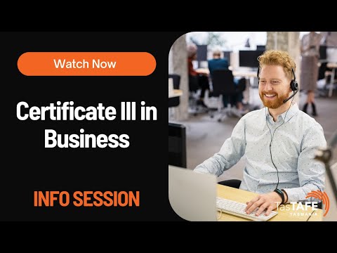 BSB30120 - Certificate III in Business (Semester 2, 2025)
