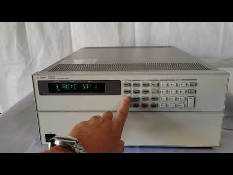 Agilent N 3300 A System DC Electronic Load (A# 66545)