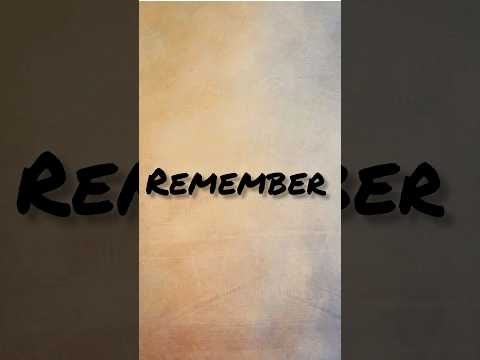 synonyms of Remember #shorts