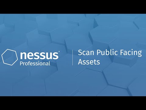 Scan Public Facing Assets with Nessus Professional