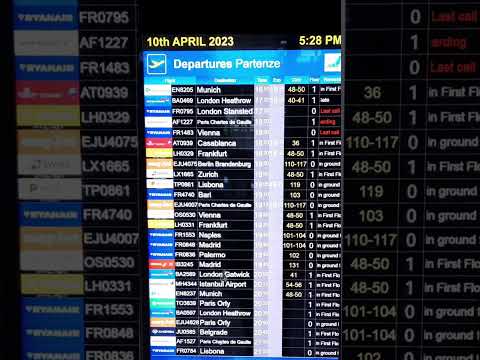 Flight Time Table venice Marcopolo Airport