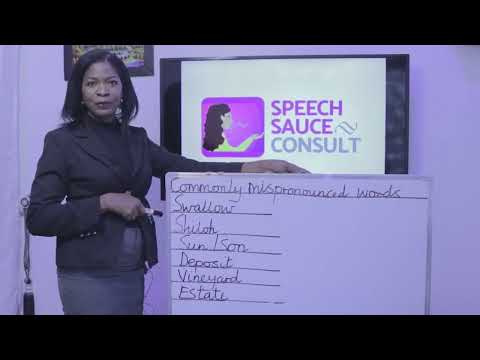 EPISODE 1-COMMONLY MISPRONOUNCED WORDS WITH JENNY LAZ