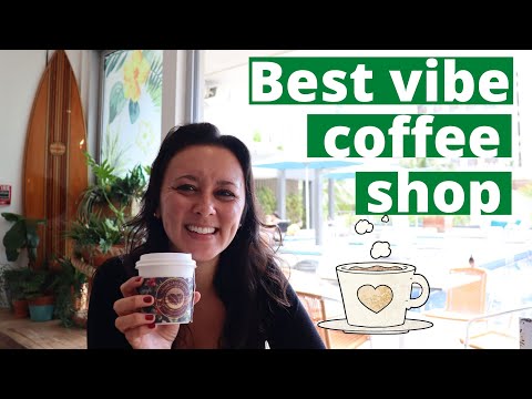 BEST vibe COFFEE SHOP in WAIKIKI | Hawaiian Aroma Caffe | OAHU