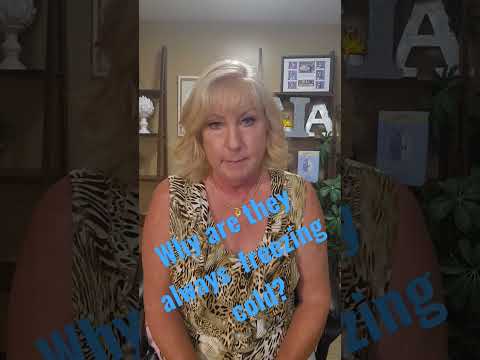 People with Alzheimer's and dementia are always cold!