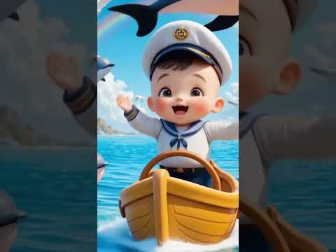 Aye aye, Captain! ⚓ This little sailor is ready to explore the seas!