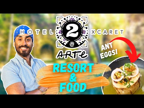 Hotel Xcaret Arte | RESORT & FOOD Tour! (Part 2) [English]