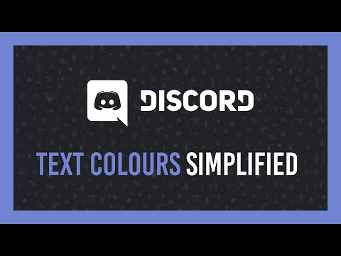 Discord: Chat coloring explained | Crash Course