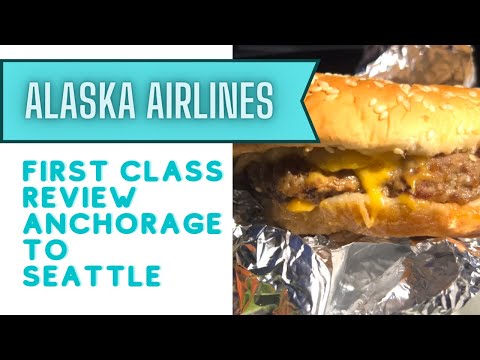 Alaska Airlines First Class Review - ANC to SEA | Underwhelmed | Brief Look at Missed Opportunity