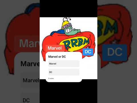 Marvel or DC: Really Really Big Man #superhero