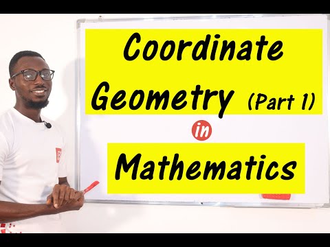 Coordinate Geometry Part 1: Definitions/Components and Various Operations/Examples