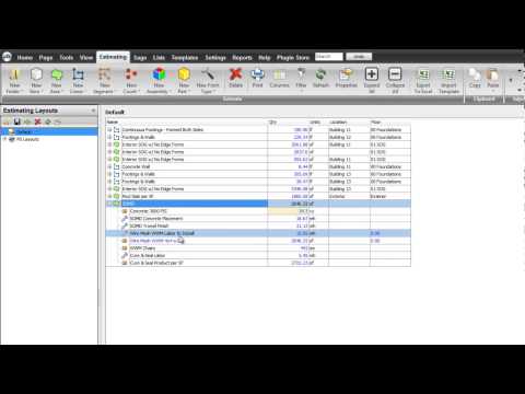Builder Grade Concrete Metric - CSI and WBS Codes