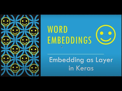 Embedding Layer Keras | Embedding as a Layer | Word Embedding