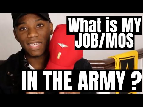 What is my Job/Mos in the ARMY ?