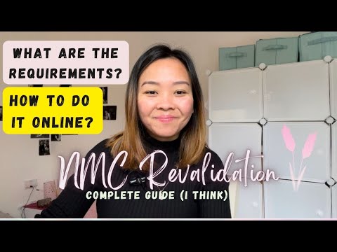 Complete Guide of NMC Revalidation | Requirements(with examples) + Online Application
