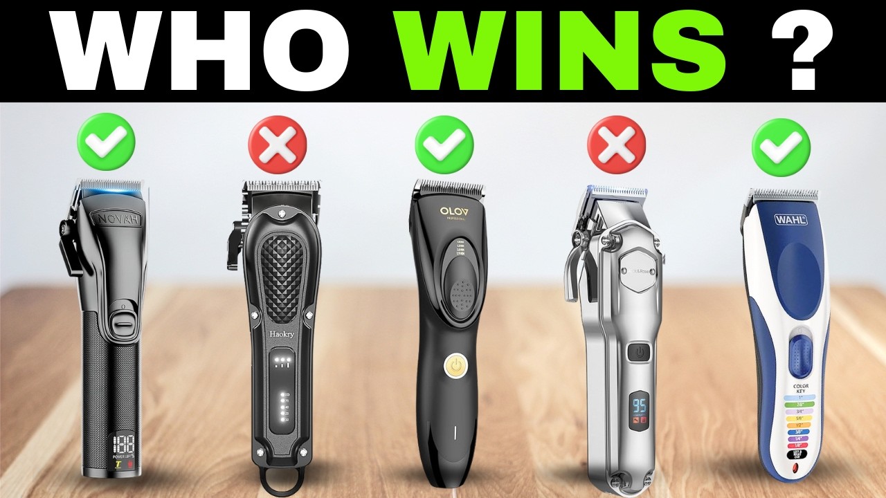 ✅ 7 Best Budget Hair Clippers for Men & Home Use [2026] ✂️ Cordless, Self Haircut on Amazon