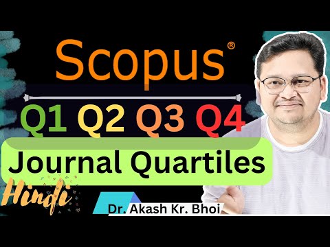 Scopus Journal Selection | Scopus Quartiles (Q1, Q2, Q3 & Q4) | 2024 | Hindi | Dr. Akash Bhoi