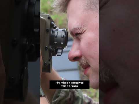 Using a M109 Paladin to fire and relocate in under a minute.