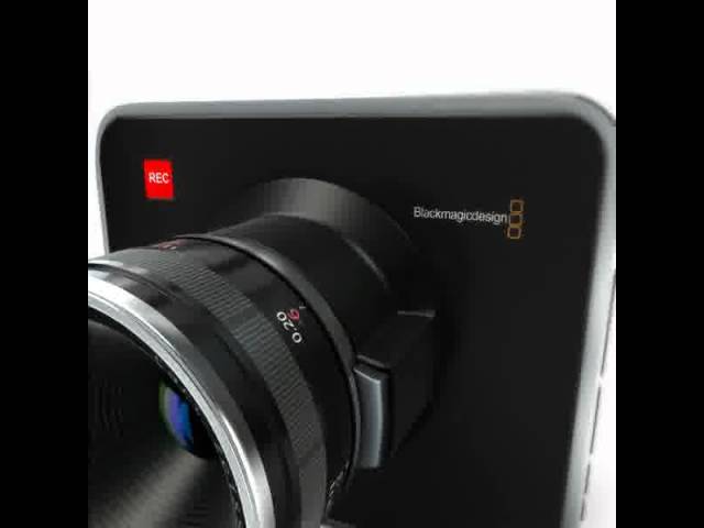 Blackmagic Camera 3D Model - FlatPyramid