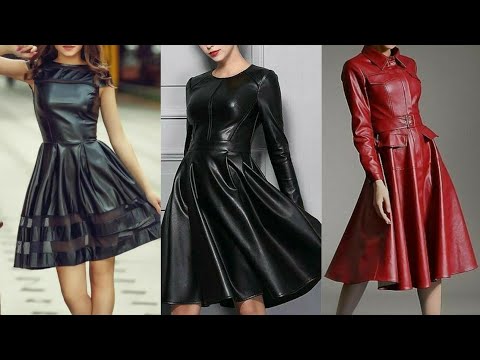 leather Skater dresses #YouTubeshort #short #shortvideo