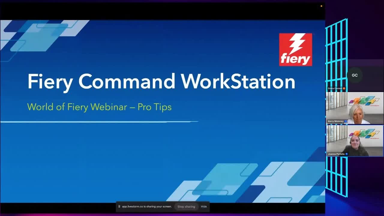 Fiery Command WorkStation Pro Tips