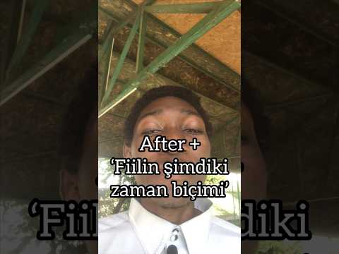İngilizcedeki ‘dıktan sonra’ anlamı #ingilizce #türkçe #dil