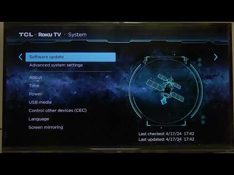 How To Check For Software Updates On 40 Inch TCL Roku TV Class 3 Series