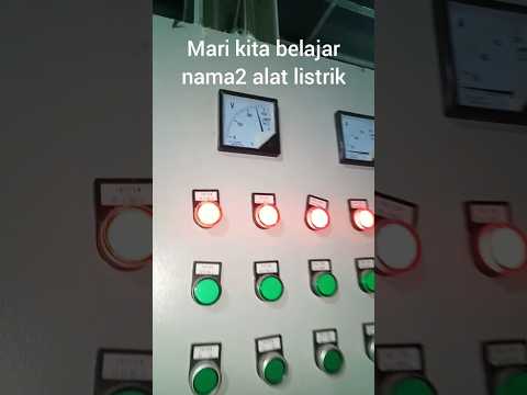 Mari belajar nama nama alat listrik bagi pemula #kelistrikan #electrical #viral