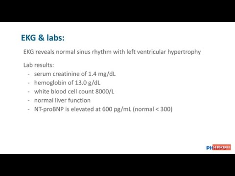A patient with hypotension