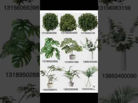 Bloxburg plant decals codes off Pinterest | PART2 | Not mine