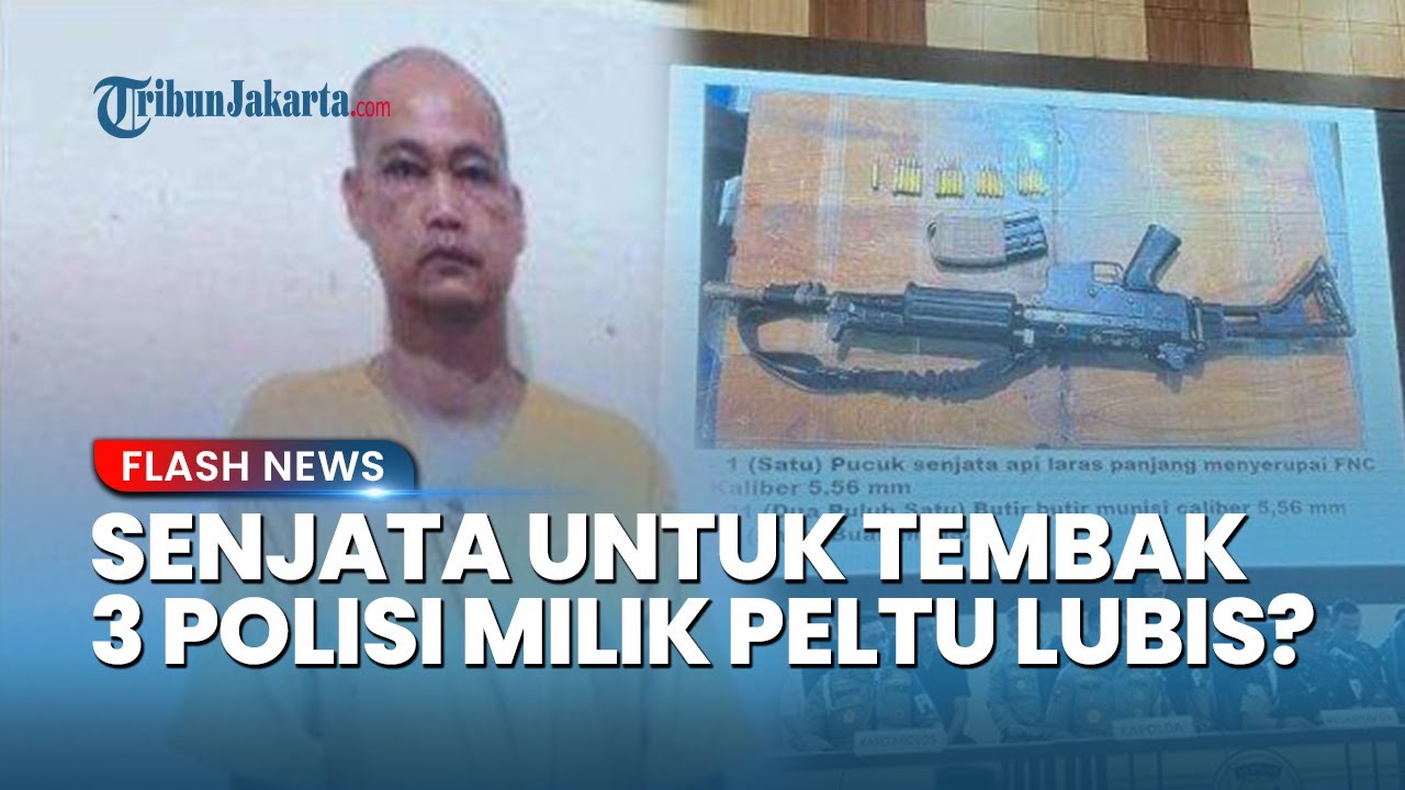 Senjata Kopka Basarsyah untuk Tembak 3 Polisi Milik Peltu Lubis? Begini Kata Pakar Hukum ...