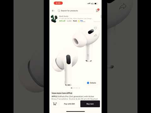 Apple AirPods Pro 2 big billion day offer Flipkart 8 oct or 15 October lowest price #status #apple