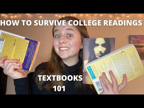 COLLEGE TEXTBOOKS 101: How to read them, where to buy them, & more!