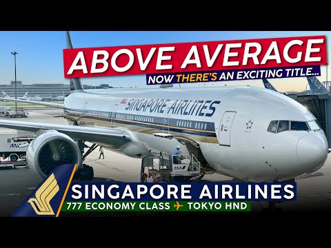 SINGAPORE AIRLINES 777 Economy Class Trip Report【Singapore to Tokyo】Better than Most!