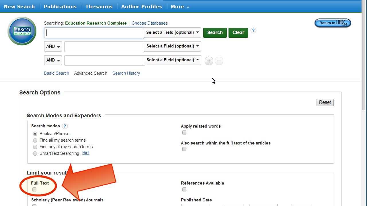 Education Research Complete Database