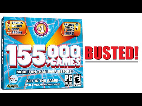 155,000 PC games on one disc -- BUSTED!