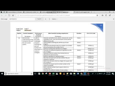 Curriculum Guide