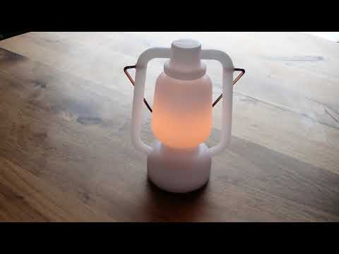 Modding a LED storm lamp, using a ATTiny85, Arduino IDE and some code