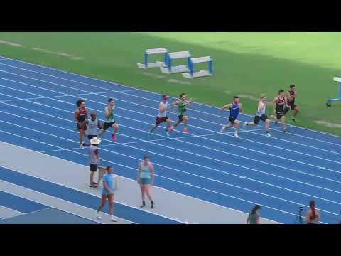 Ht3. 100m Men, Denise Boyd Shield, QSAC 27 January 2024