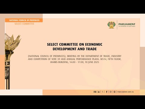 Select Committee on Economic Development and Trade, 18 June 2025